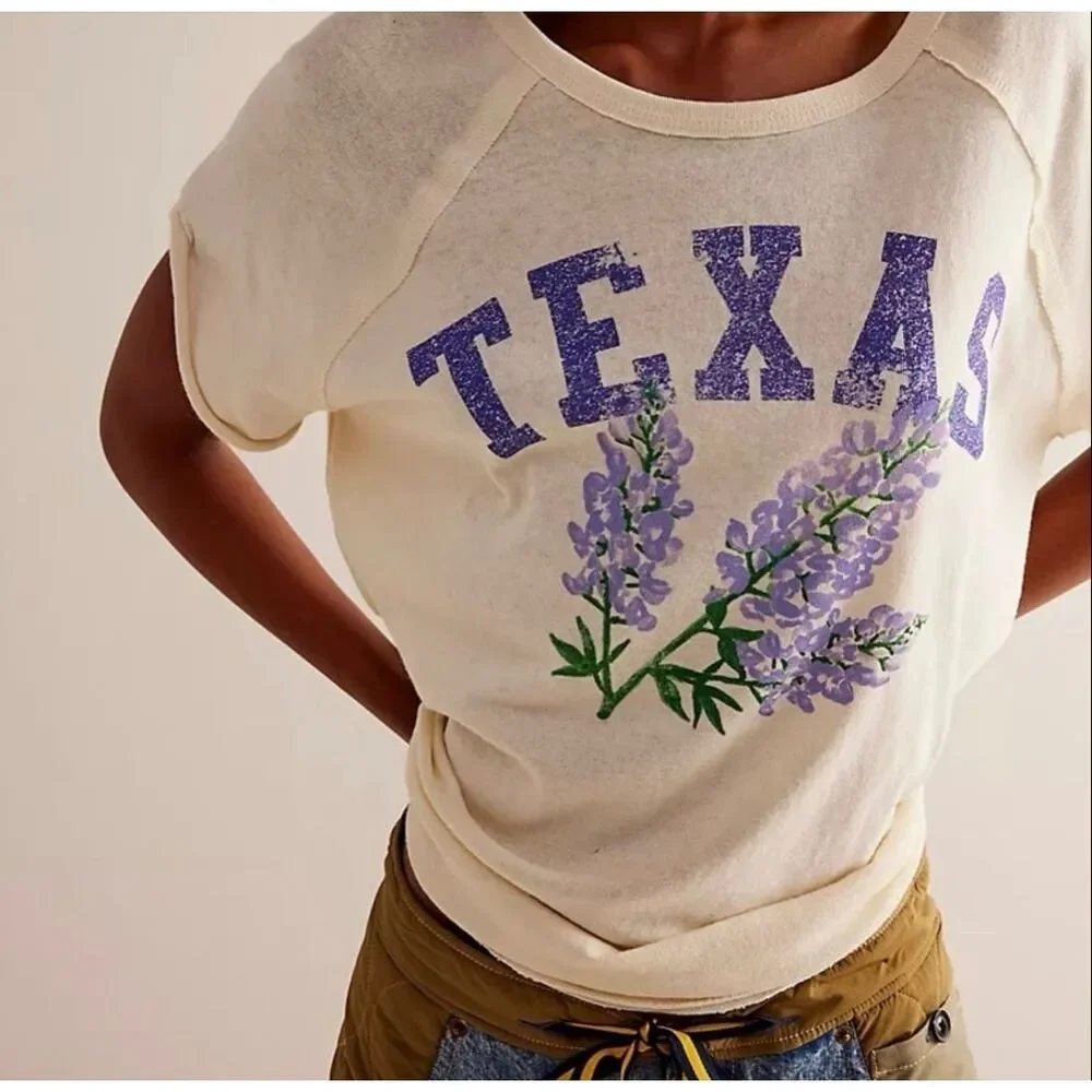Free People | Tops | Free People X We The Free Texas State Flower ...